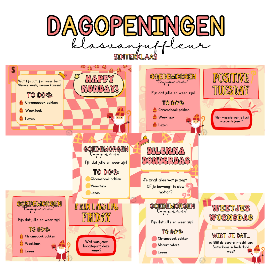 Dagopeningen Sinterklaas
