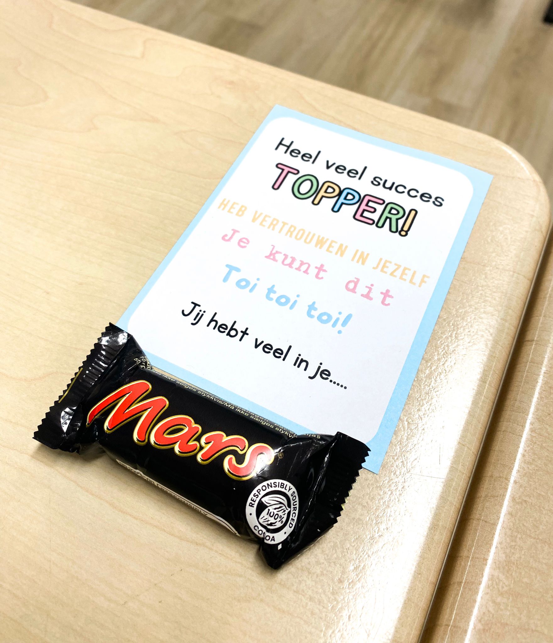 Cito: jij hebt veel in je... Mars